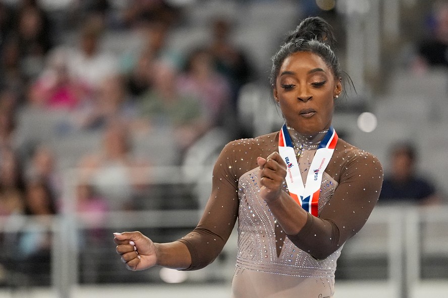 Simone Biles tem a oportunidade de fazer história nos Jogos Olímpicos ...