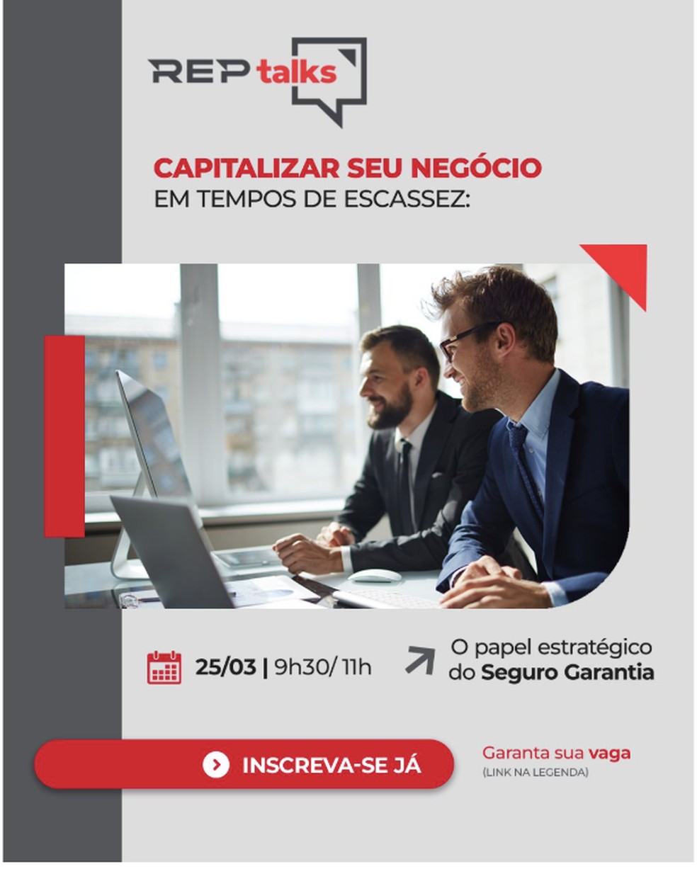 REP Seguros promove evento online sobre Seguro Garantia e capitalização ...