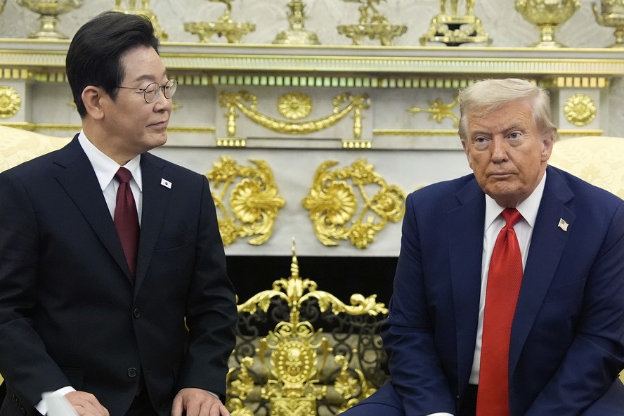 Trump recebe presidente da Coreia do Sul para discussões ‘sérias sobre ...
