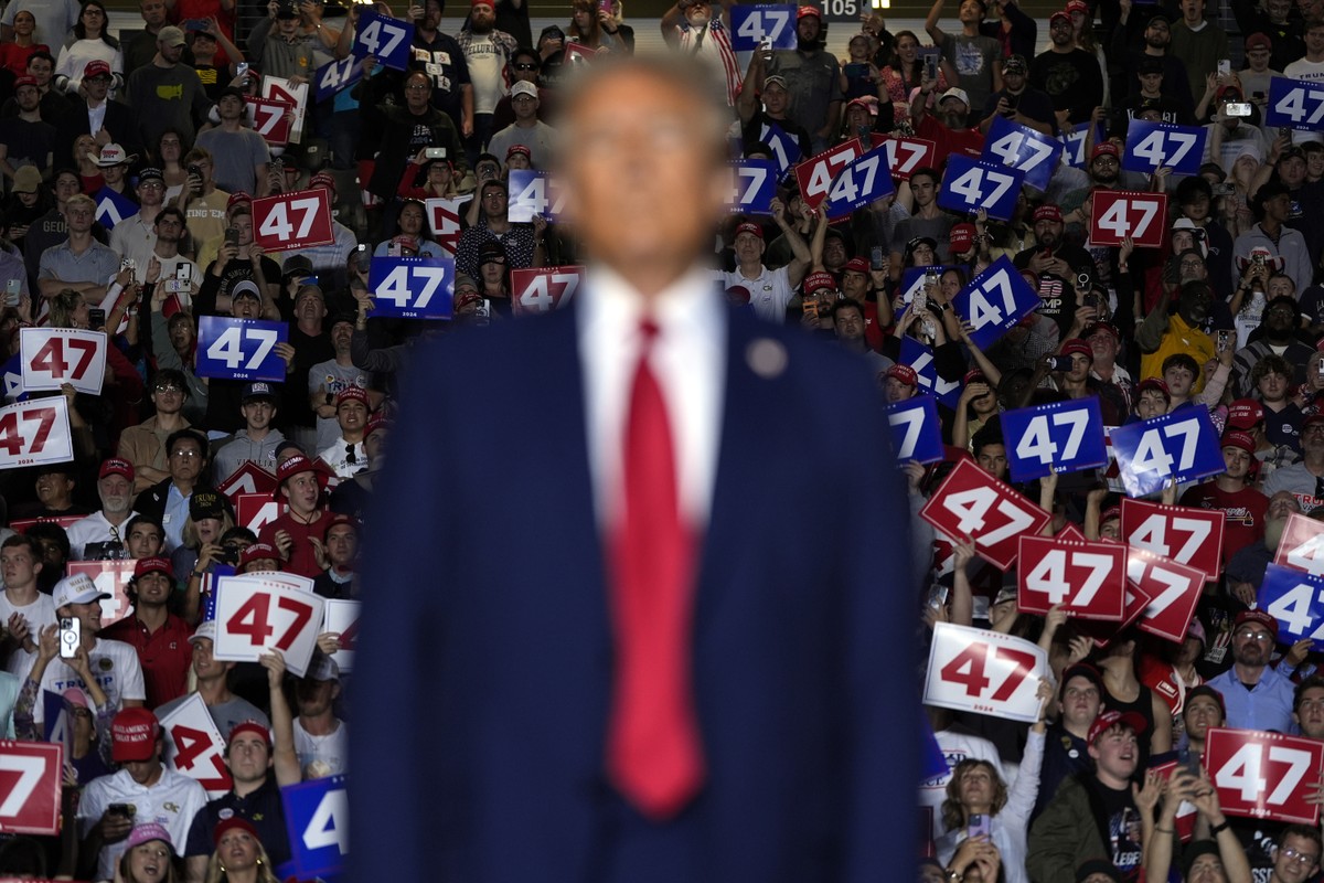 Qual o significado do número 47 nos comícios de Trump? | Eleições EUA ...