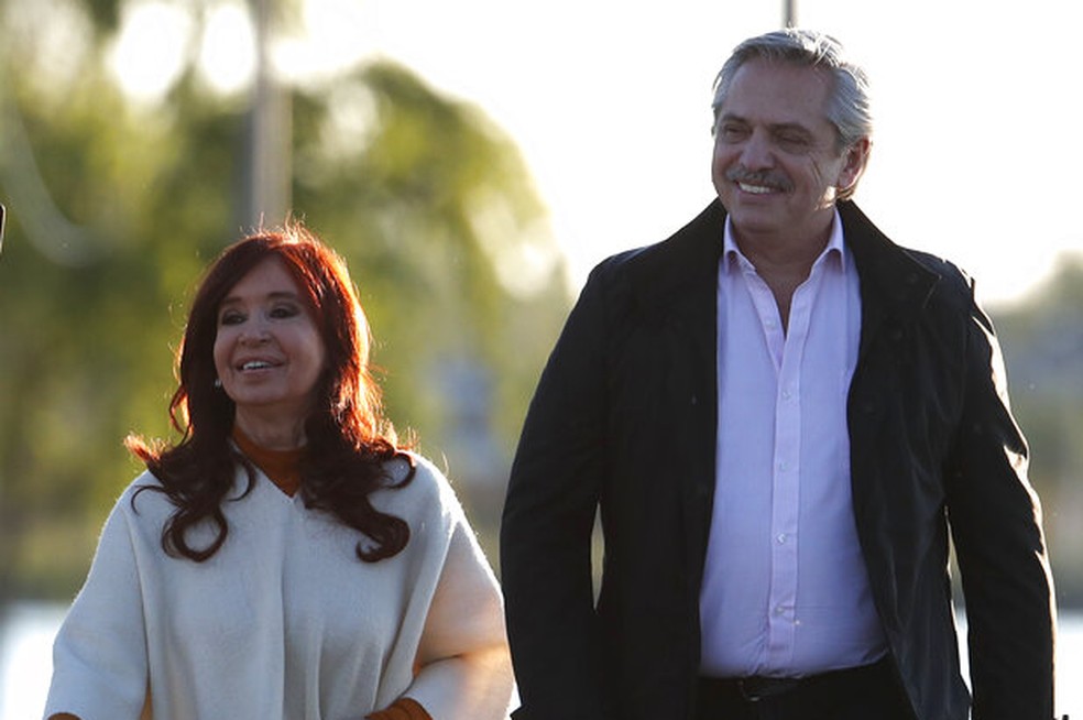 Presidente da Argentina tem encontro privado com Cristina Kirchner após ...