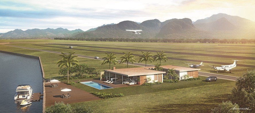 Fly-in: um avião na garagem de casa | Imóveis de Valor | Valor Econômico