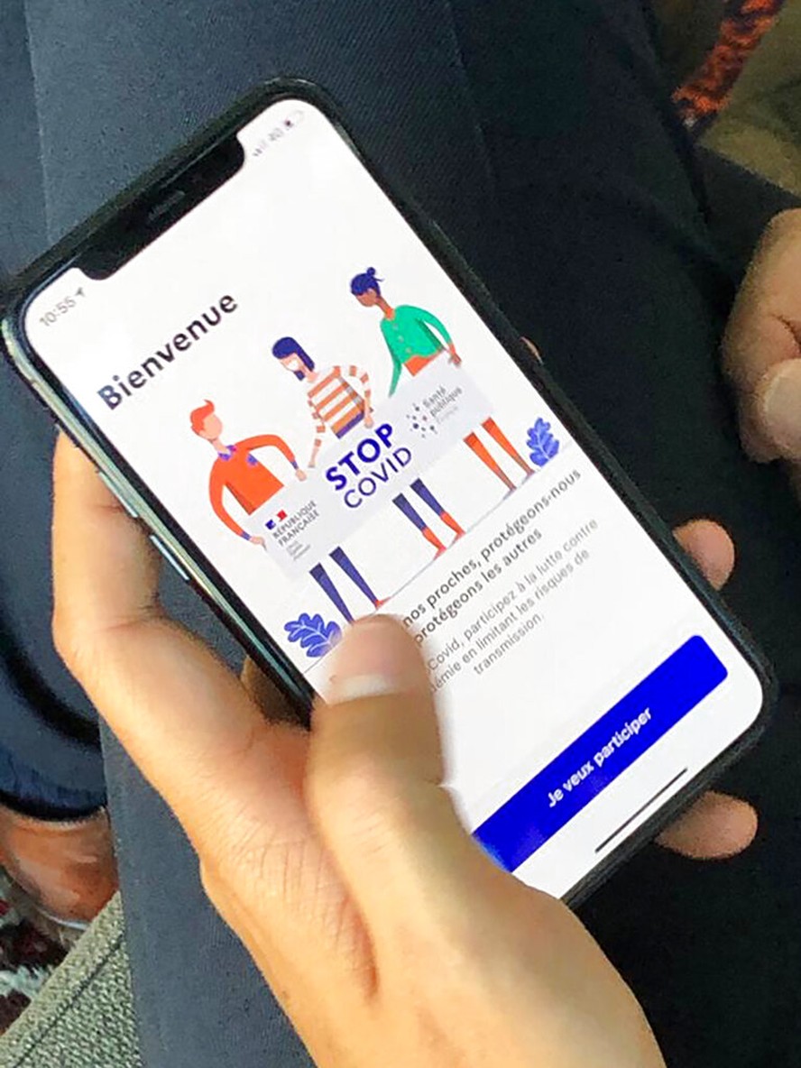 França lança aplicativo para conter disseminação da covid-19 na ...