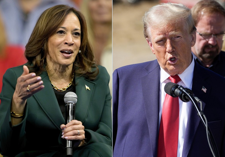Camiseta, chocolate e boné: Trump e Kamala vendem que nem pop stars ...