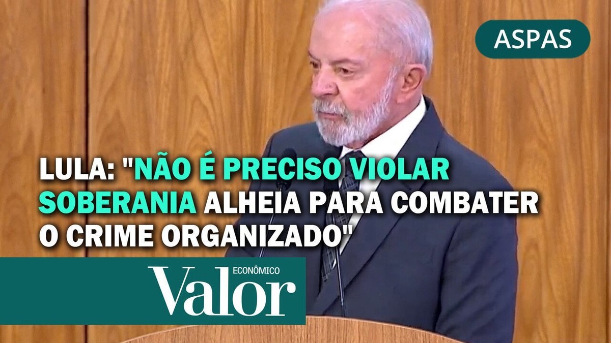 Em indireta aos EUA, Lula diz que não se pode "violar soberania alheia ...