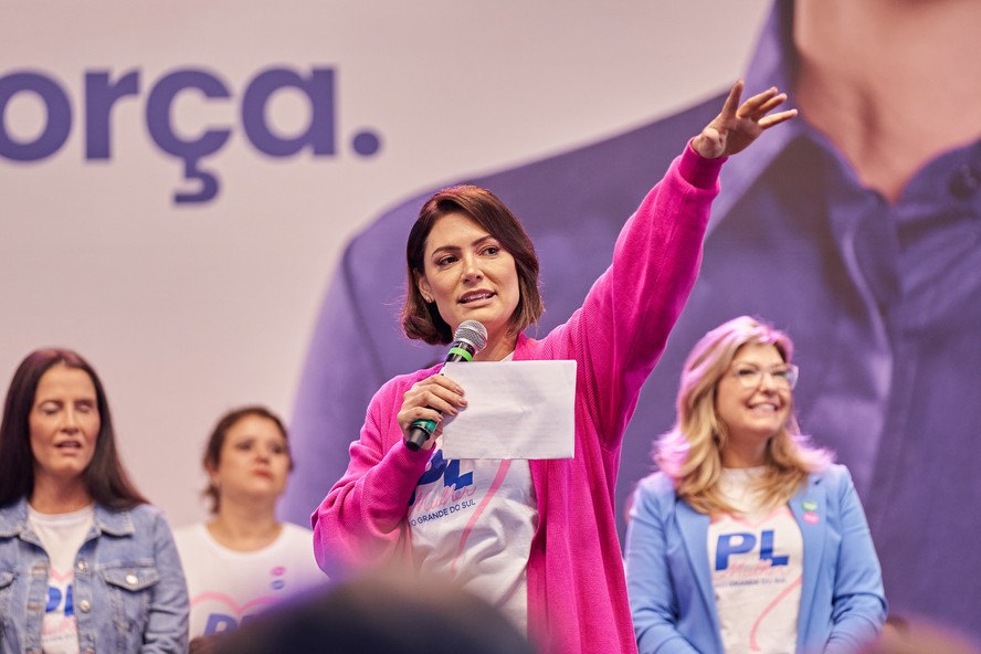 A nova pesquisa Datafolha para presidente que inclui Michelle Bolsonaro ...