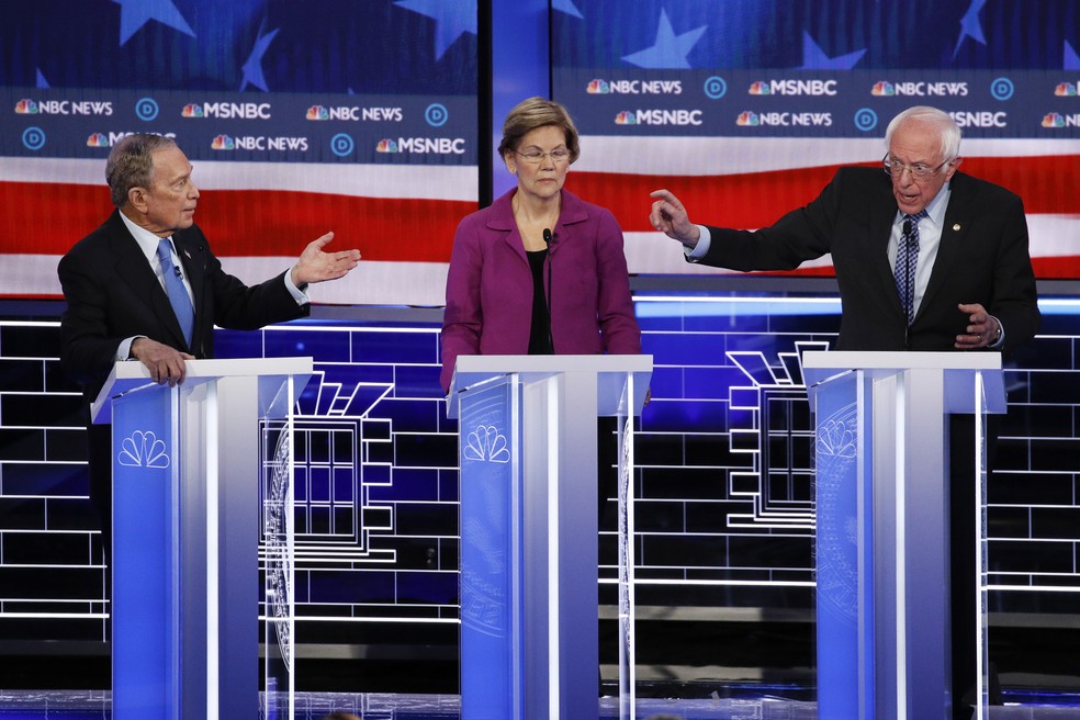 Michael Bloomberg é alvo de fortes ataques em seu 1º debate democrata ...