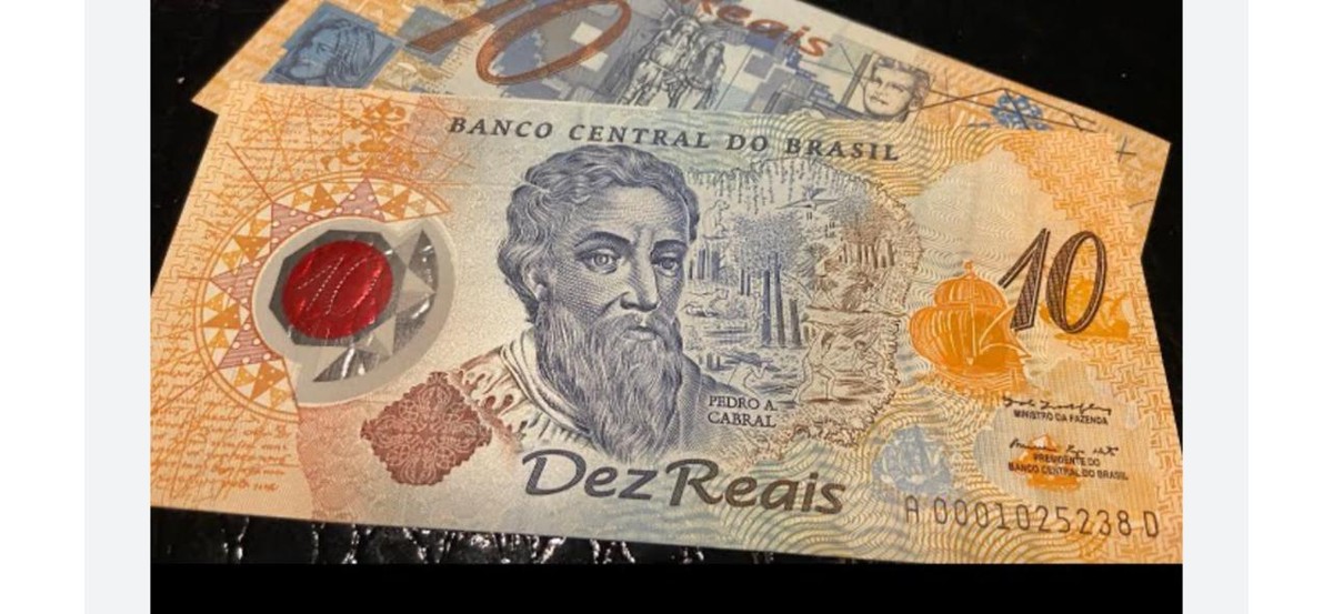 Nota de R$ 10 de plástico completa 25 anos | Finanças | Valor Econômico