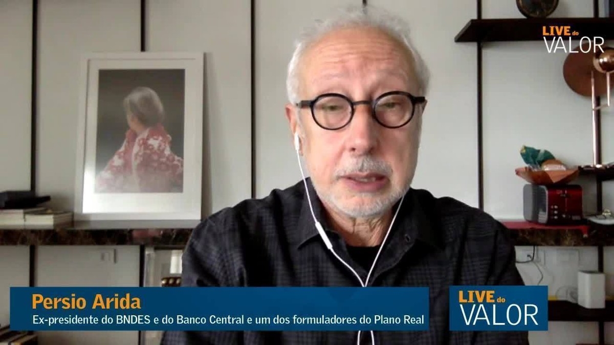 Live do Valor: Economista Persio Arida, ex-presidente do Banco Central ...