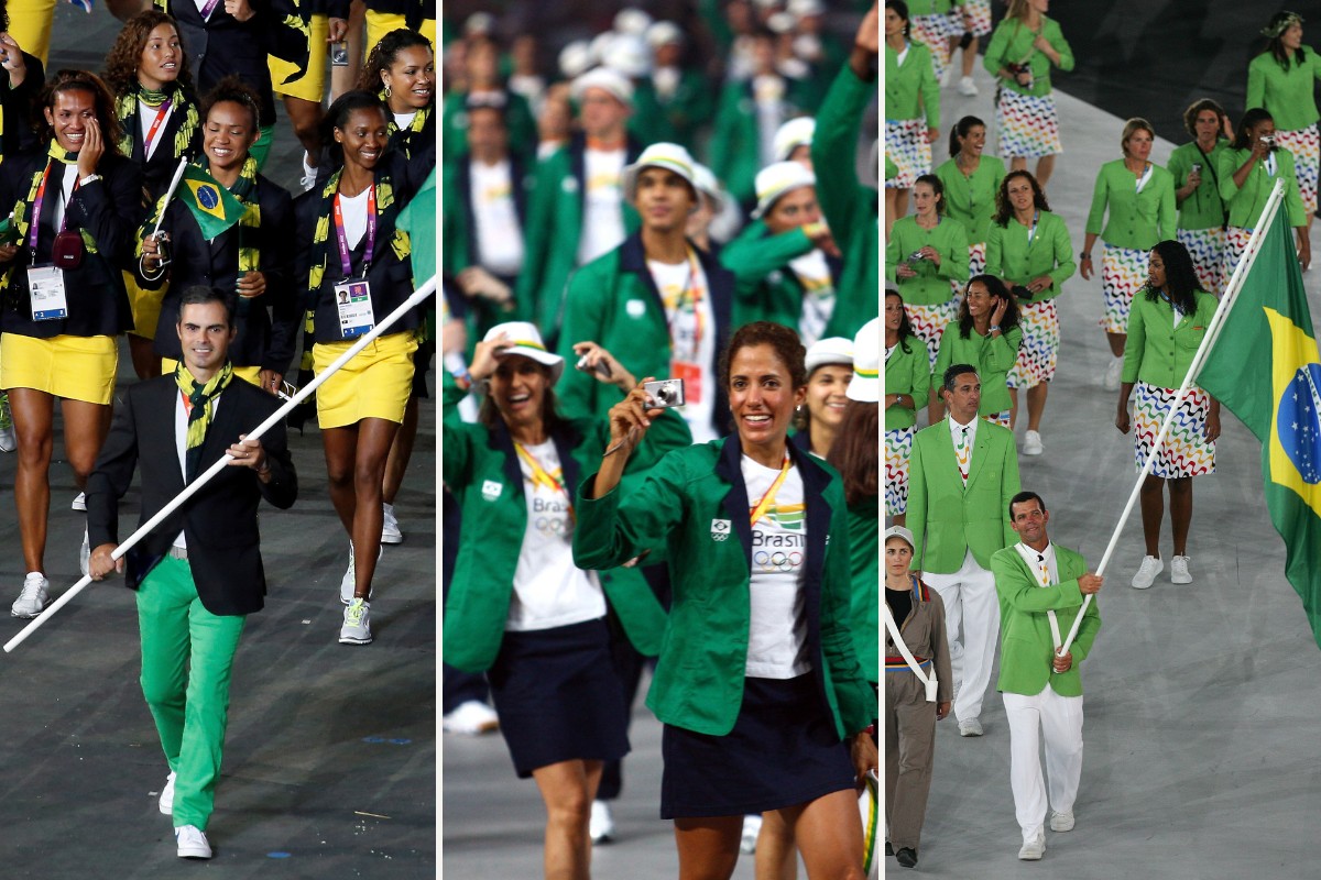 Relembre os uniformes do Time Brasil nas últimas Olimpíadas | Olimpíada ...