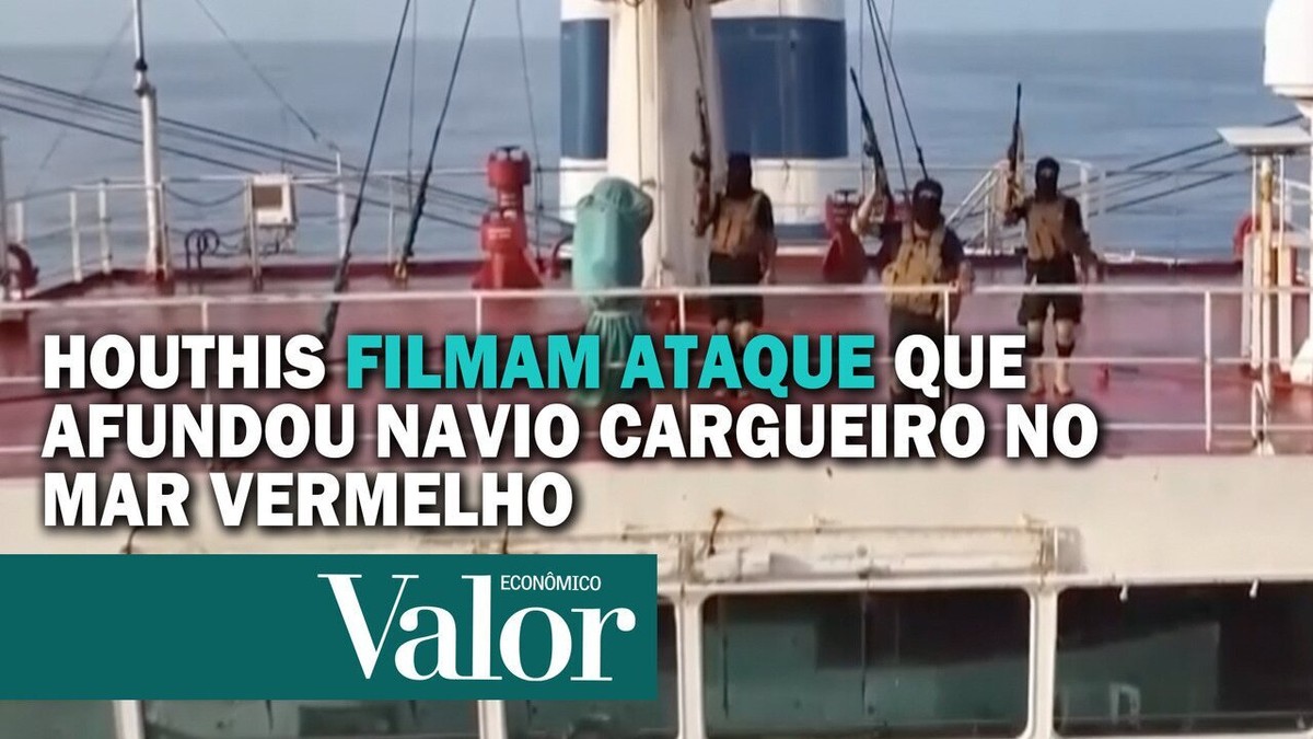 Houthis reivindicam autoria de ataque contra navio cargueiro no Mar ...