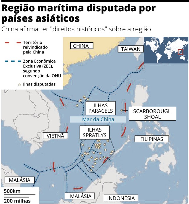 Filme da Barbie é proibido no Vietnã por causa deste mapa | Mundo ...