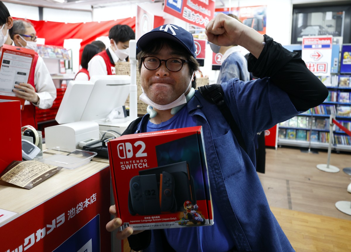 Nintendo Switch 2 bate recorde de vendas | Empresas | Valor Econômico