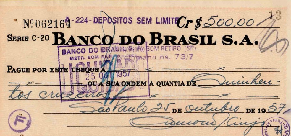 Cheques? Sim, eles sobrevivem por hábito e insistência do comércio ...