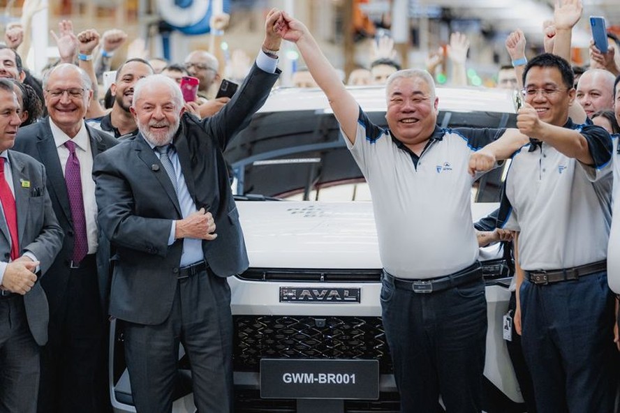 Em inauguração da GWM em SP, Lula reforça crítica a Trump e exalta ...