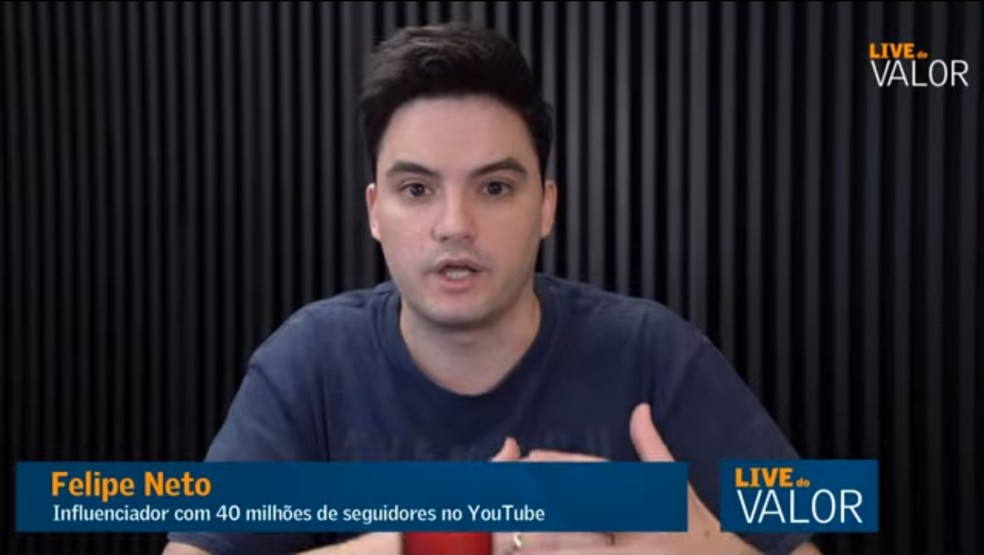 Felipe Neto defende frente ampla e diz que não votaria em Bolsonaro ou ...