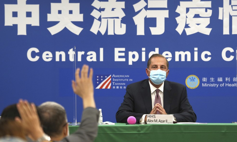 China critica EUA por visita de secretário de Saúde a Taiwan | Mundo ...