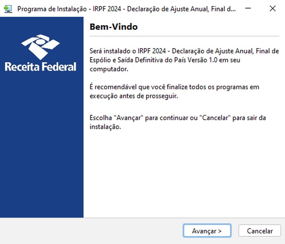 Como baixar o programa do Imposto de Renda 2024 | Imposto de Renda 2024 ...