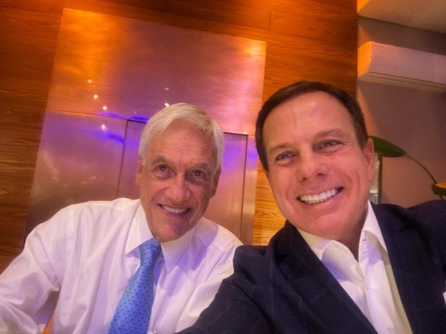 Em um de seus últimos compromissos públicos, Piñera esteve no Brasil e ...