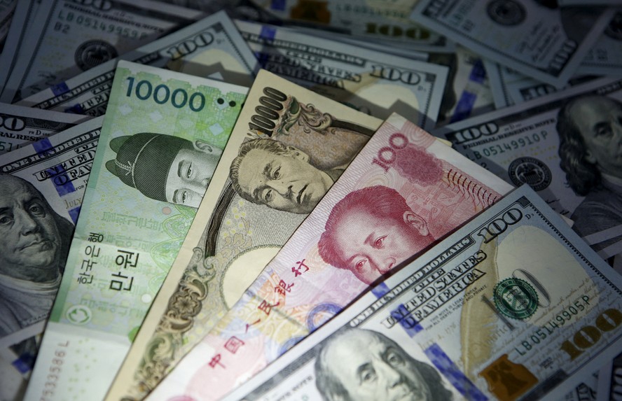 BC adiciona won sul-coreano às reservas internacionais; fatia de dólar ...