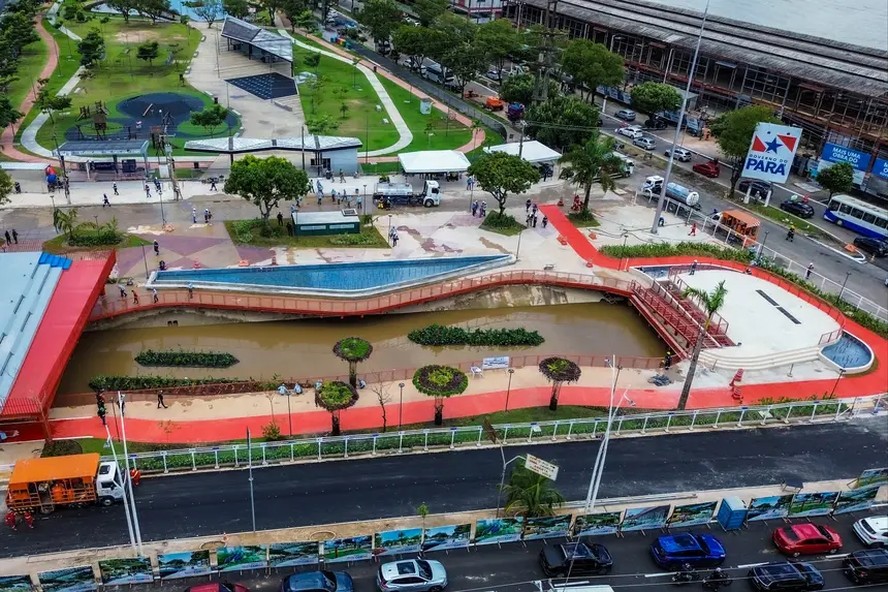 Revitalização da Doca cria espaço de lazer e atrai famílias em Belém, a ...