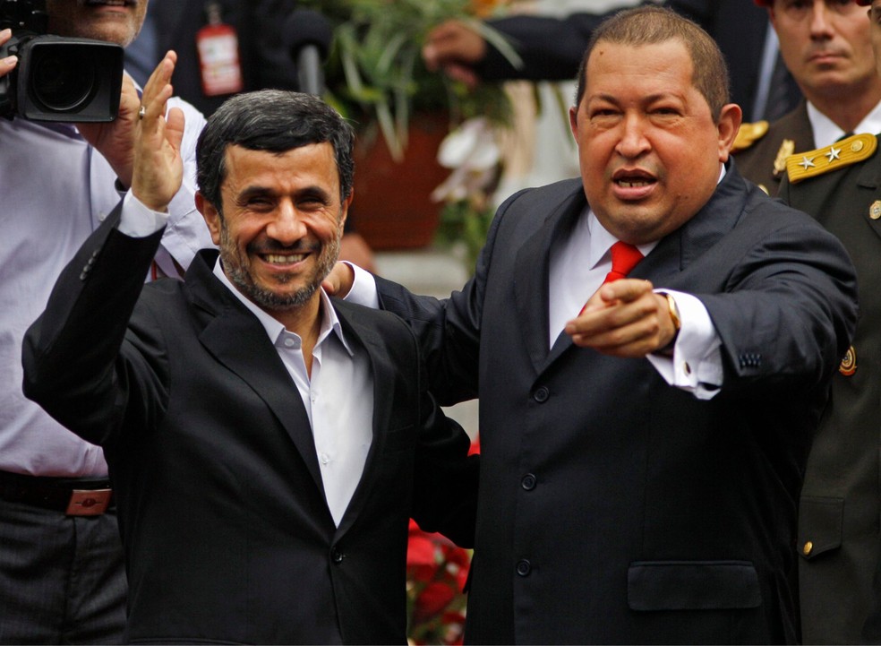 Chávez defende programa nuclear do Irã durante visita de Ahmadinejad ...
