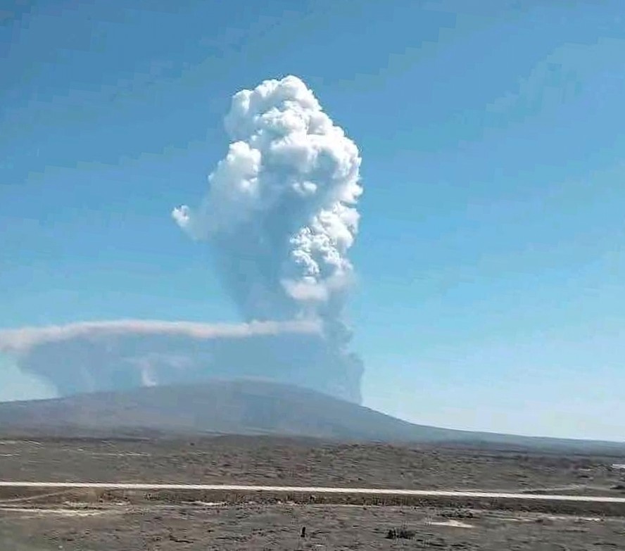 Vulcão na Etiópia entra em erupção depois de 12 mil anos inativo ...