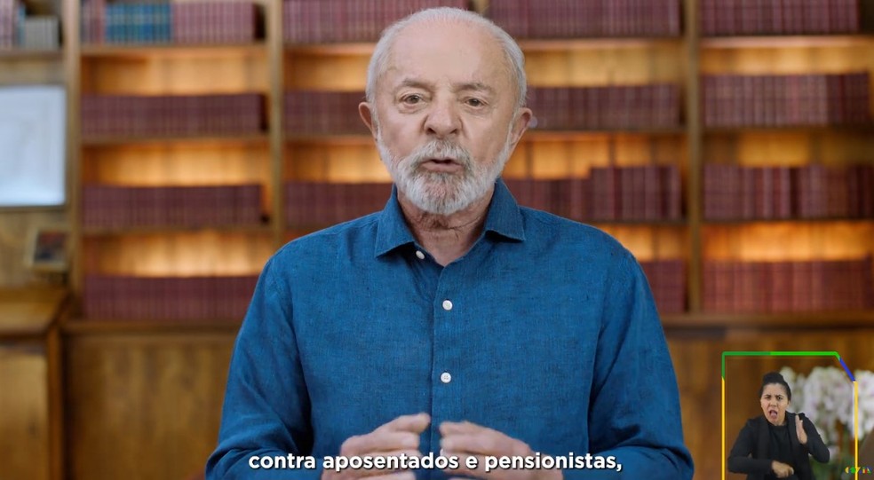 Em pronunciamento na TV, Lula cita 'esquema criminoso' no INSS e diz que vai debater jornada 6x1 ...