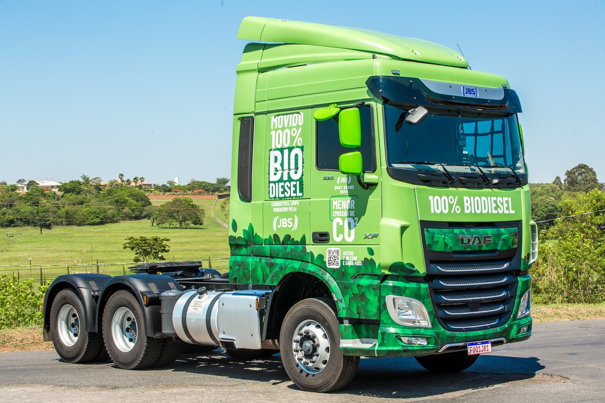 Teste revela que biodiesel 100% (B100) tem rendimento equivalente ao ...