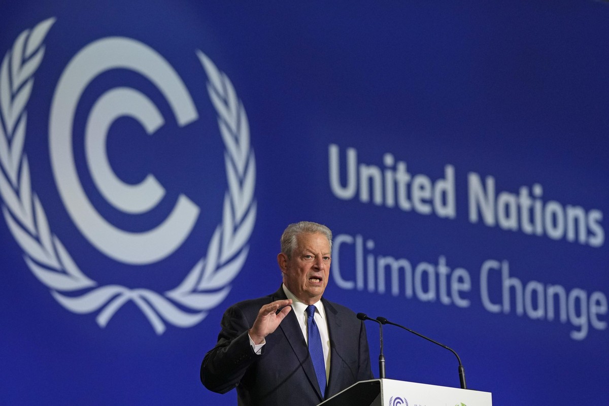 Quando estiver no buraco, pare de cavar, diz Al Gore COP27 | COP27 ...