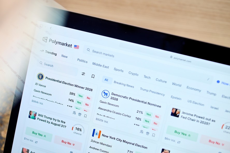 Volume da Polymarket foi inflado por atividade artificial, diz estudo | Criptomoedas | Valor ...