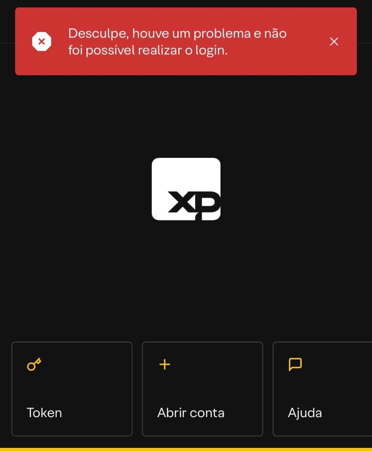 App da XP fica fora do ar por seis horas e clientes reclamam nas redes ...