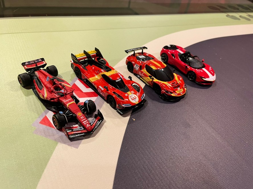 Shell lança coleção de miniaturas da Ferrari controladas por aplicativo ...