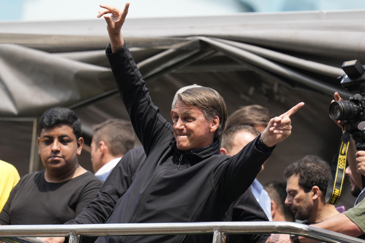 Bolsonaro chama Lula de capeta durante comício no interior de São Paulo ...