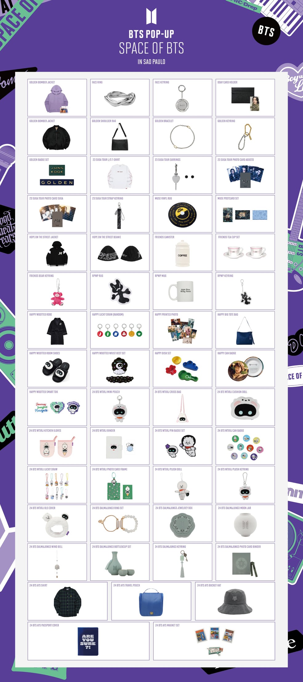 BTS celebra 12 anos com loja pop-up em São Paulo; saiba localização ...