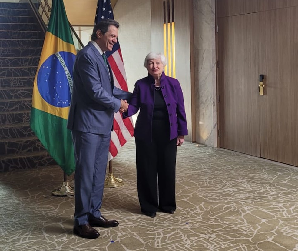 Yellen destaca relação com Brasil como importante para o mundo em ...
