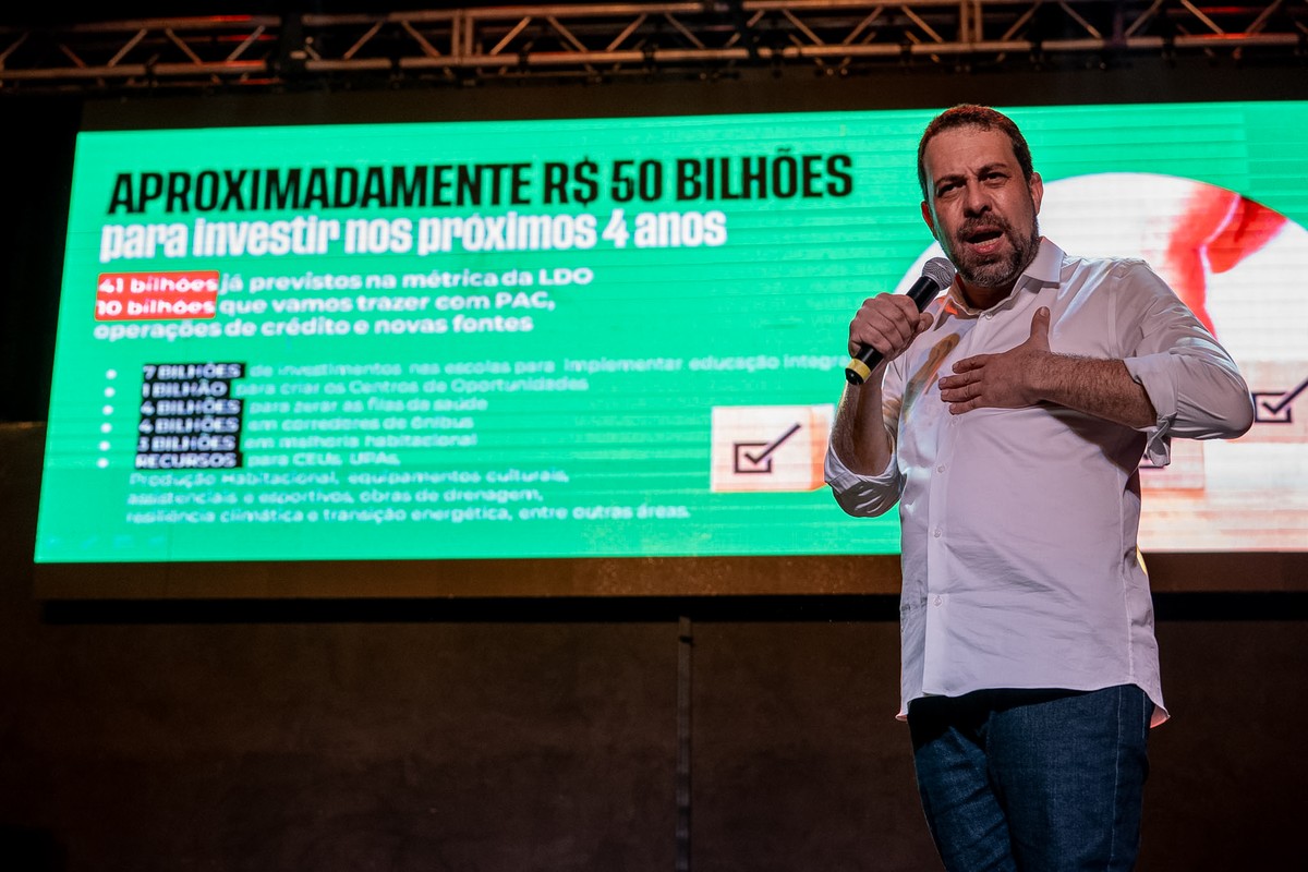 Boulos apresenta programa de governo com acenos ao PT e PSDB e prevê R$ 50 bi em investimentos ...