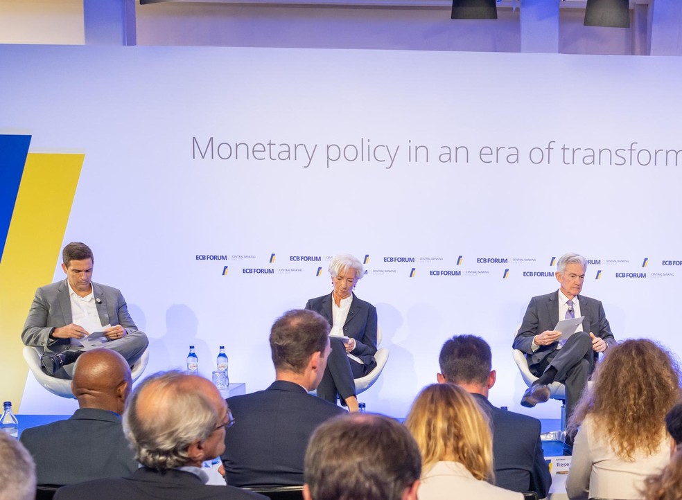 Powell e Lagarde destacam progressos mas alertam contra resiliência da ...