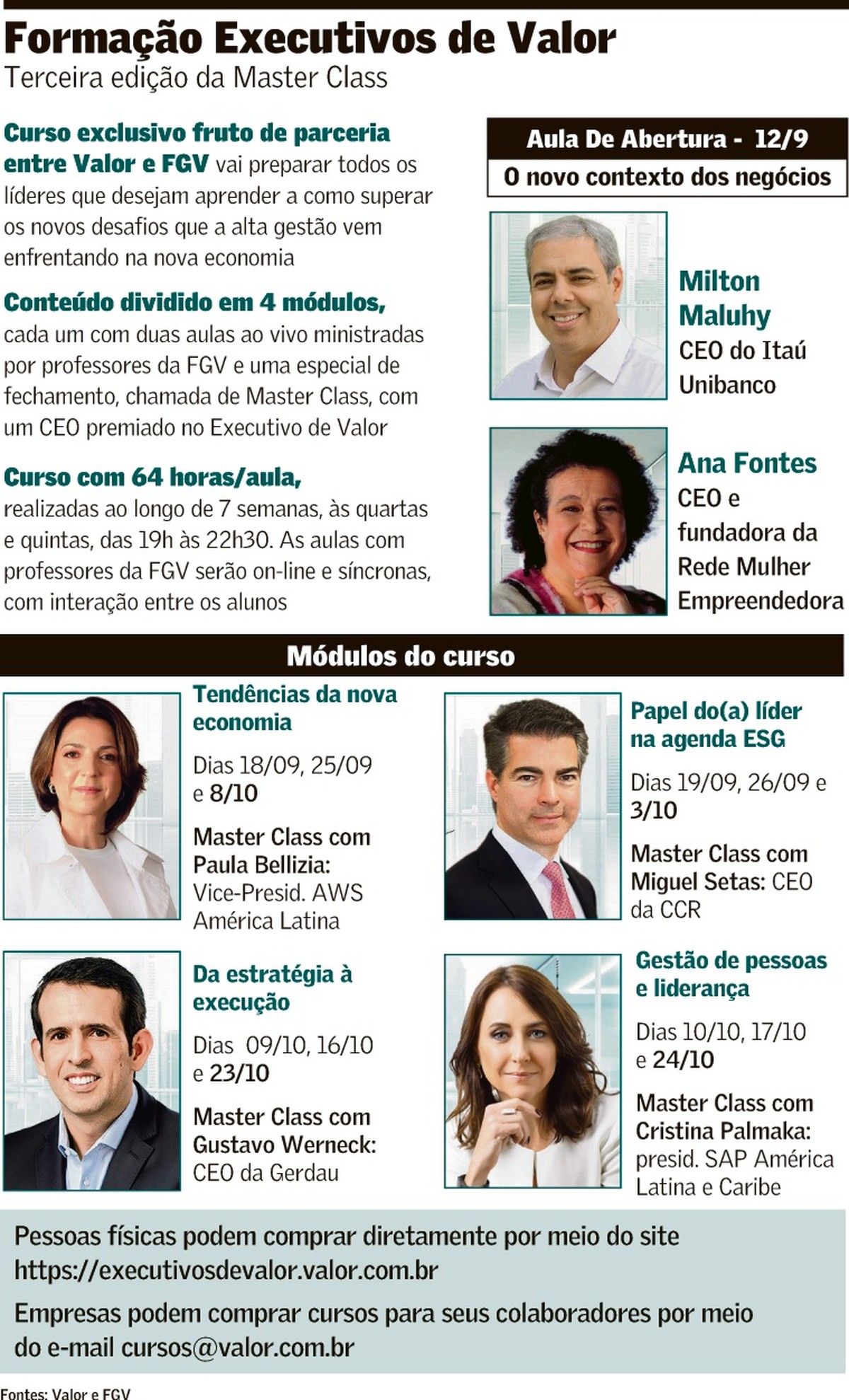 Formação Executivos de Valor: última semana para inscrições | Carreira ...