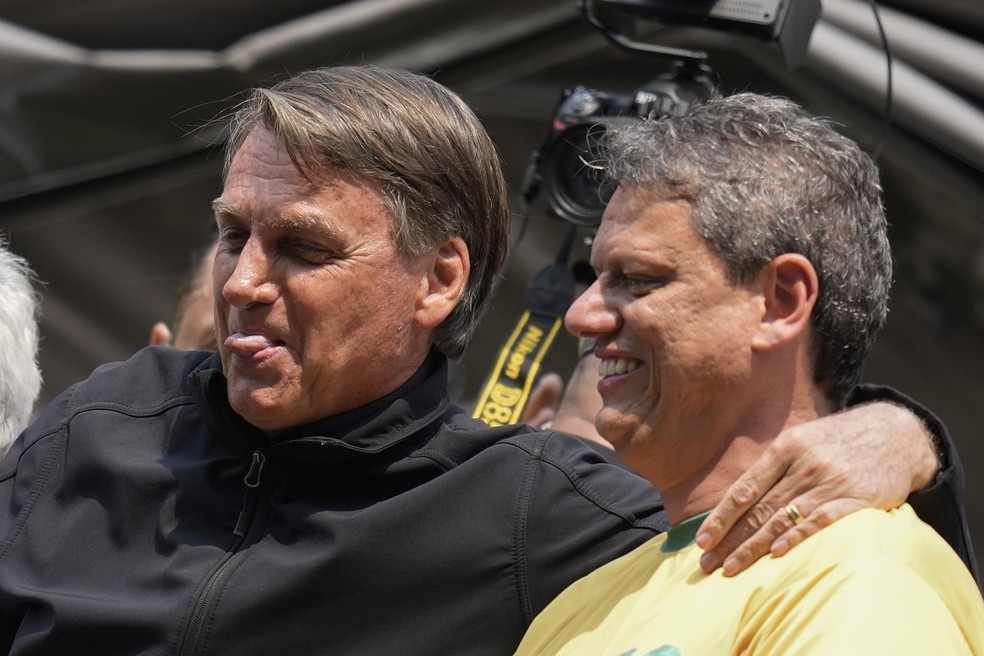 Tarcísio nega que Bolsonaro explore excessivamente a fé religiosa na ...