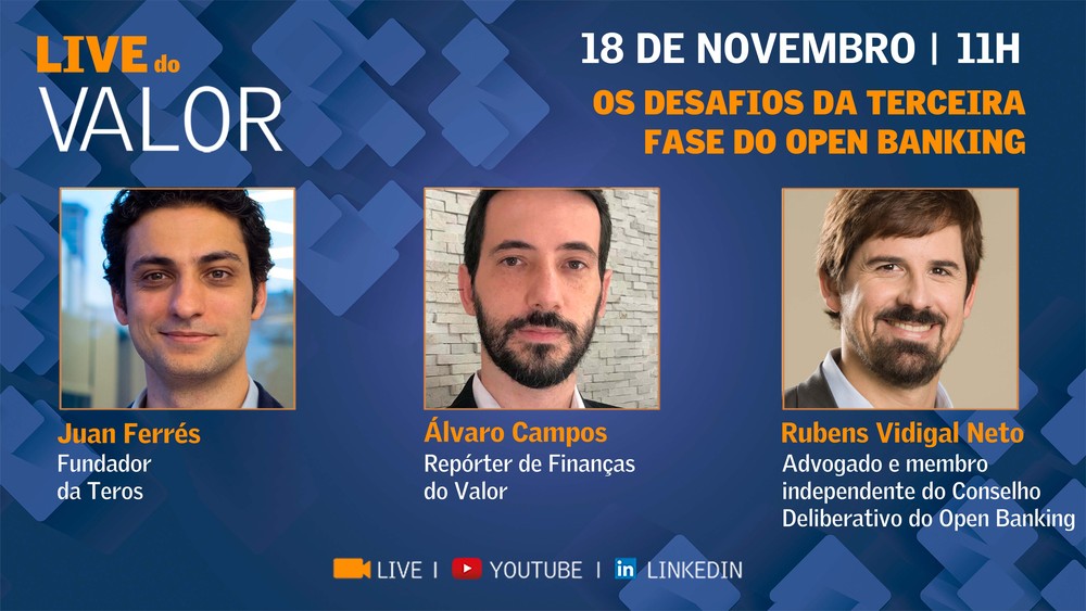 Live do Valor: Juan Ferrés, da Teros, e o advogado Rubens Vidigal Neto falam sobre a terceira ...