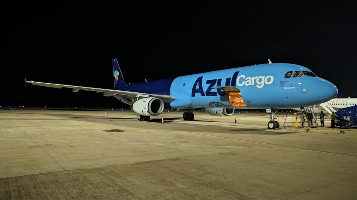 Azul Cargo recebe novo cargueiro Airbus e será 1ª a voar com modelo na ...